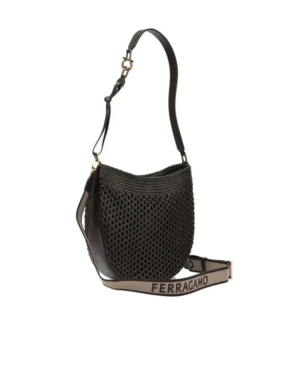 FERRAGAMO Hobo Smile' Small Shoulder Bag