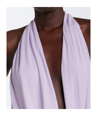 Christopher Esber Spire Cascade Draped Midi Dress