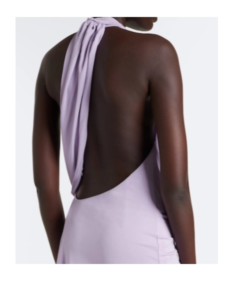 Christopher Esber Spire Cascade Draped Midi Dress