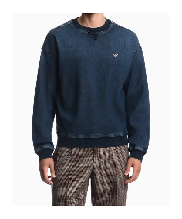 Emporio Armani Denim Sweatshirt