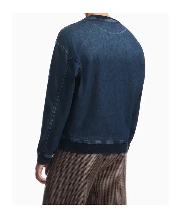 Emporio Armani Denim Sweatshirt