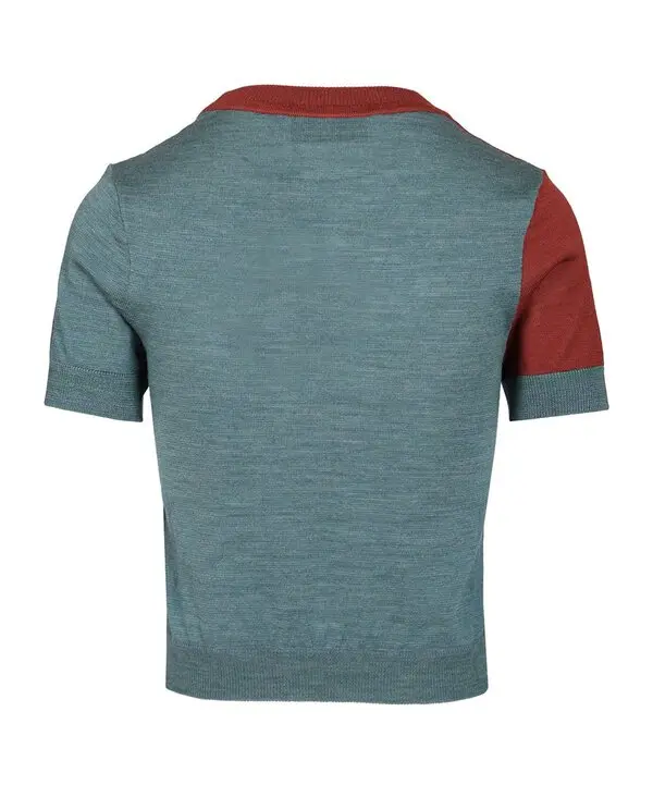 VIVIENNE WESTWOOD Argyle Bodice Knitted Top