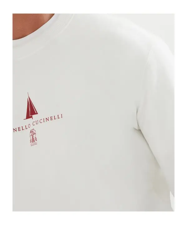 Brunello Cucinelli Logo-print Sweatshirt