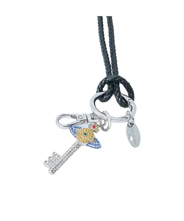 VIVIENNE WESTWOOD Diamante Key Orb Keyring