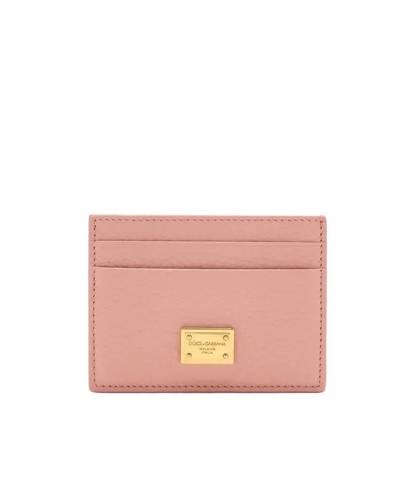 Dolce & Gabbana Logo Card Holder - Pink