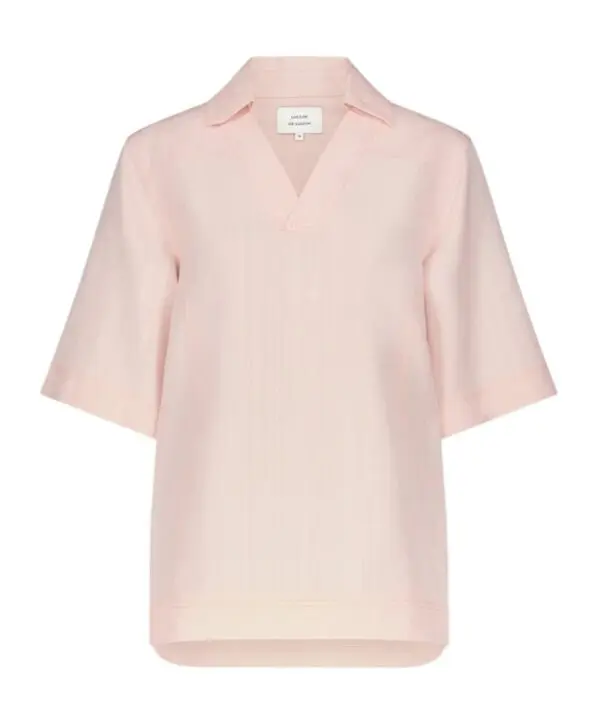 Loulou De Saison Ermo Open Neck Top