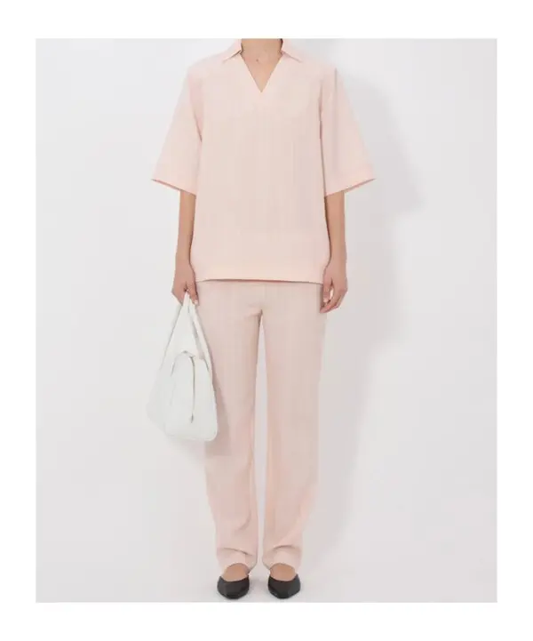 Loulou De Saison Ermo Open Neck Top