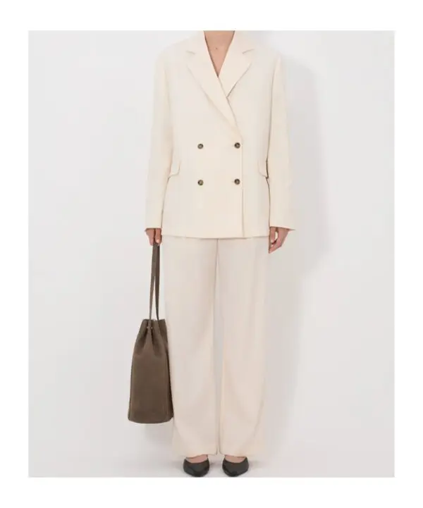 Loulou De Saison Donau Lds Double-breasted Flap Blazer