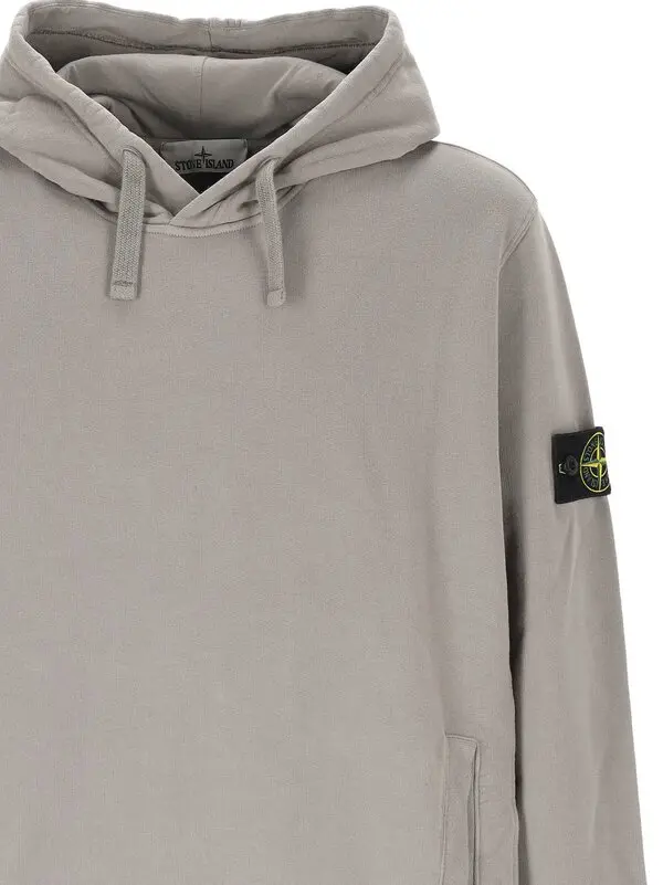 Stone Island Drawstring Hooded Sweatshirt