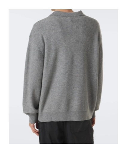 FRAME Wool Polo Sweater