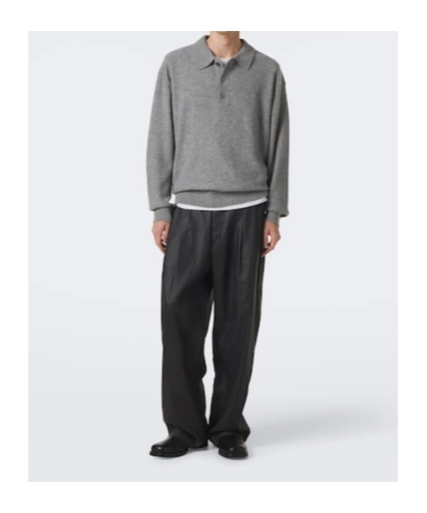 FRAME Wool Polo Sweater