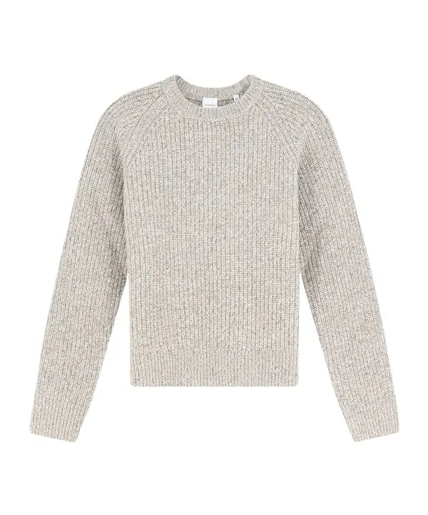 Aspesi Ribbed Knit Sweater - White