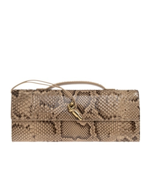 Bottega Veneta Andiamo Clutch - Brown