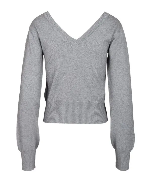 VIVIENNE WESTWOOD Cropped V-neck Jumper