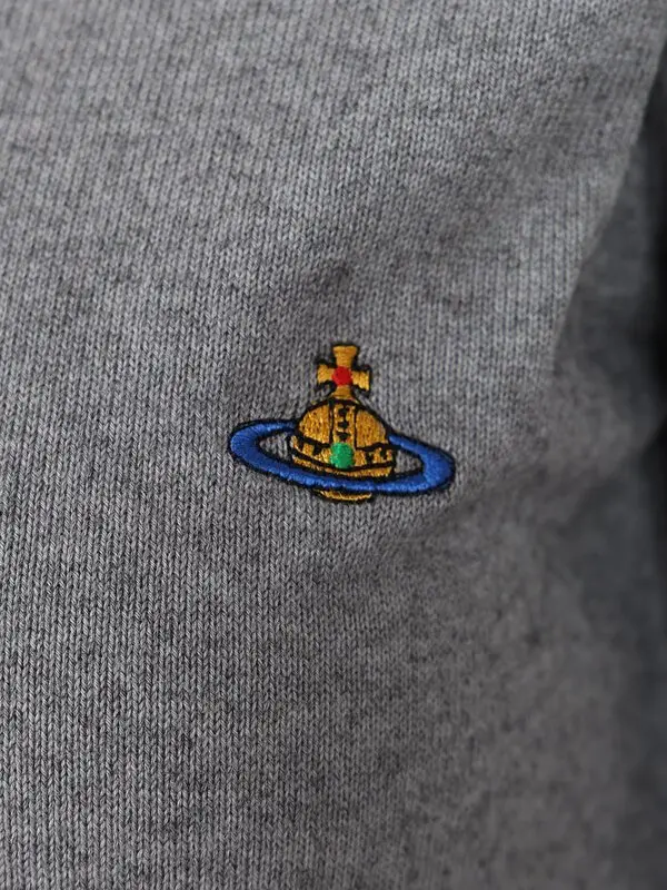 VIVIENNE WESTWOOD Cropped V-neck Jumper