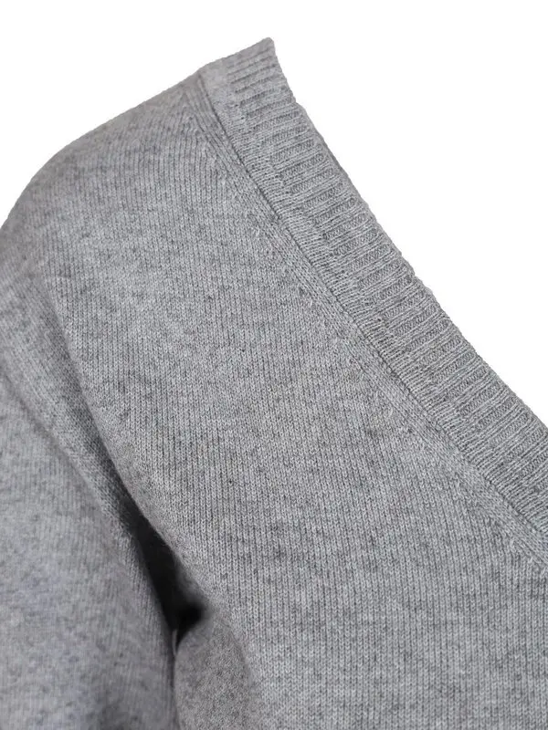 VIVIENNE WESTWOOD Cropped V-neck Jumper