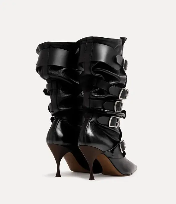 VIVIENNE WESTWOOD Buckled Stiletto Boots