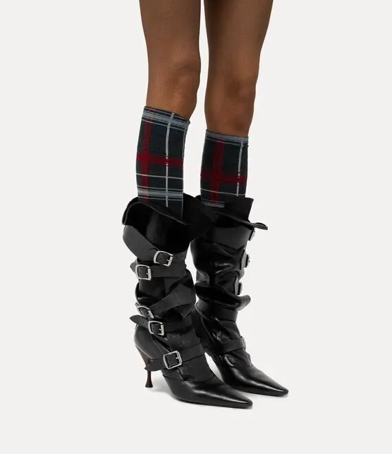 VIVIENNE WESTWOOD Buckled Stiletto Boots
