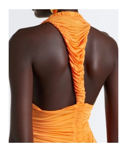 Christopher Esber Orion Ruched Halterneck Gown