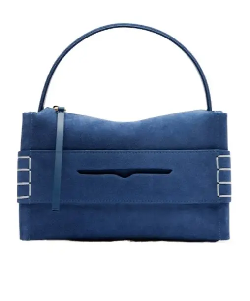 J.W.ANDERSON Loafer Small Suede Shoulder Bag