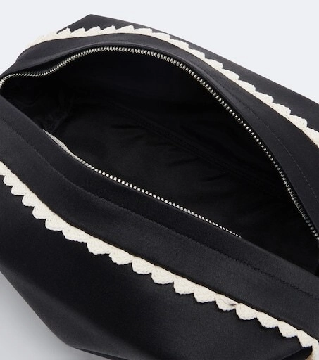 Magda Butrym Crochet-trimmed Clutch