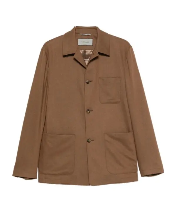 Canali Long-sleeved Shirt Jacket