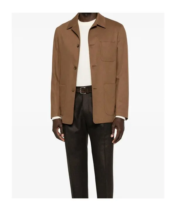 Canali Long-sleeved Shirt Jacket