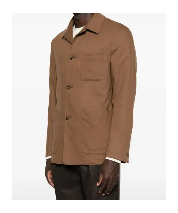 Canali Long-sleeved Shirt Jacket