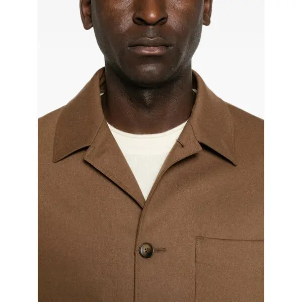 Canali Long-sleeved Shirt Jacket