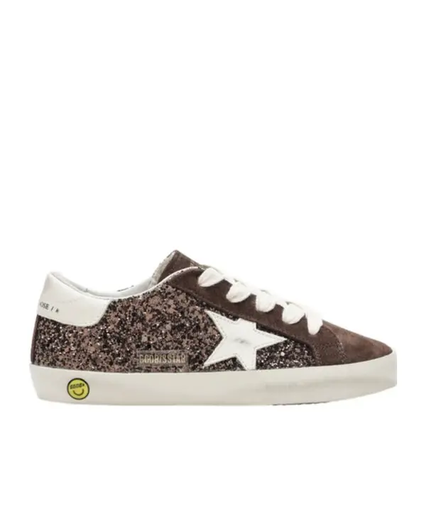 GOLDEN GOOSE Lace-up Sneakers - Brown/cream