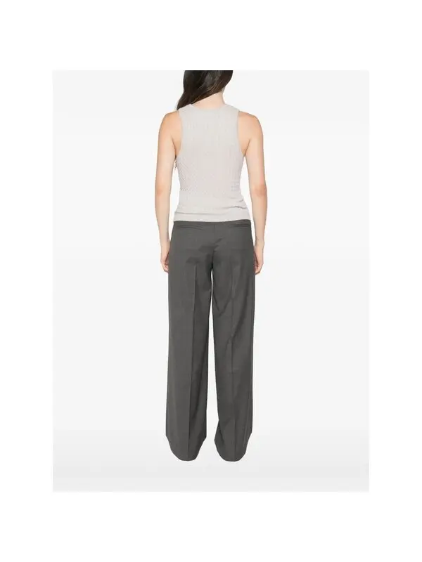 LISA YANG Crew Neck Knit Vest