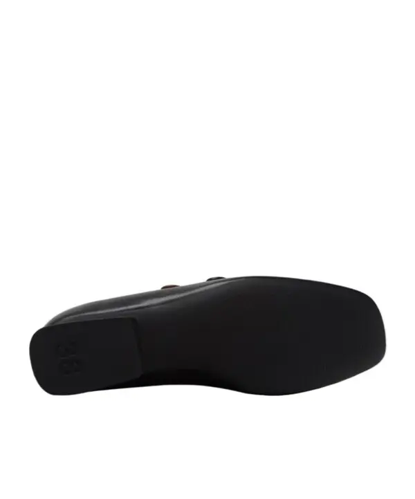 Camper Leather Ballerinas With Buckled Straps