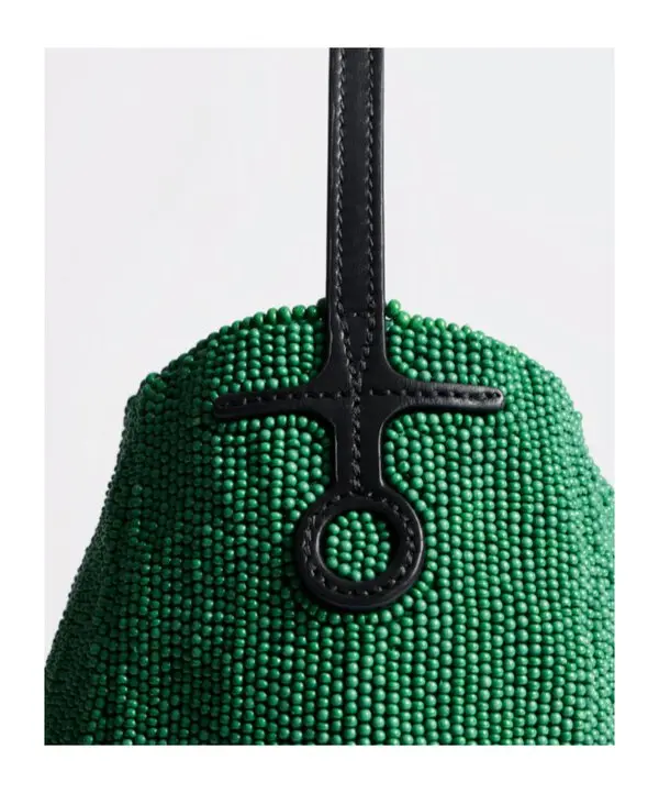 J.W.ANDERSON Small Beaded Bulb Bag