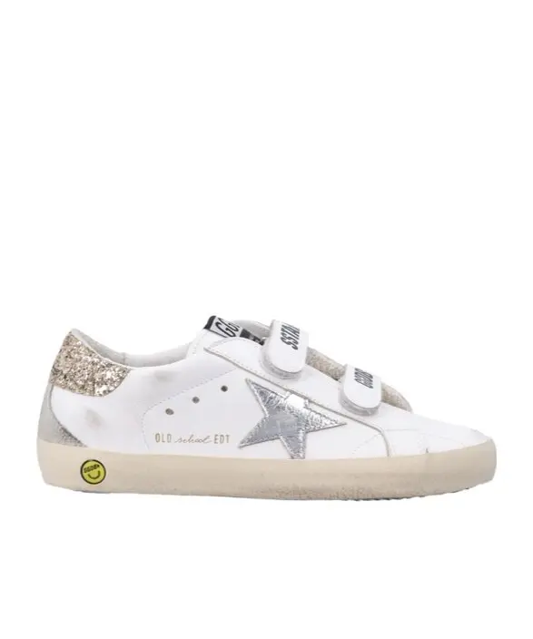 GOLDEN GOOSE Round-toe Sneakers - White
