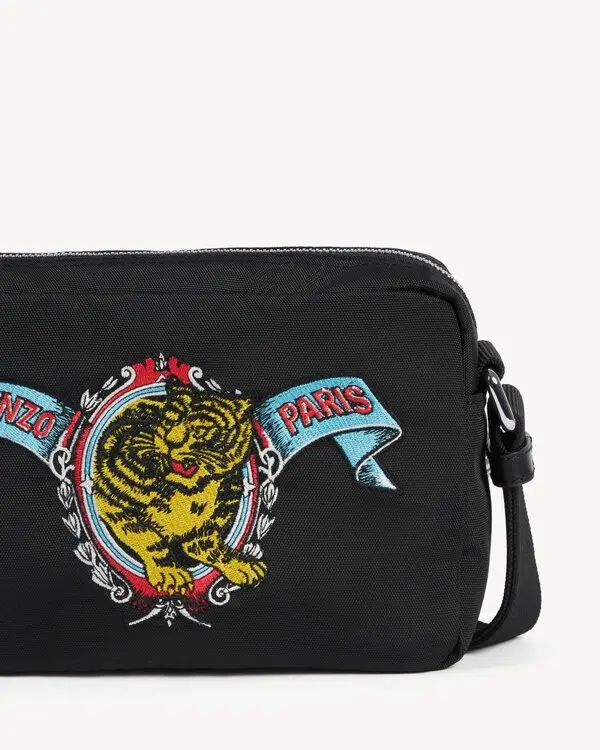 Kenzo Tiger Embroidered Messenger Bag