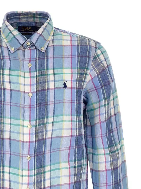 Polo Ralph Lauren Checked Linen Shirt