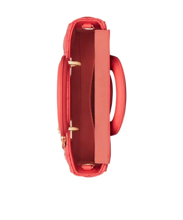 Dior Small Iviera Lady D-joy Bag - Coral