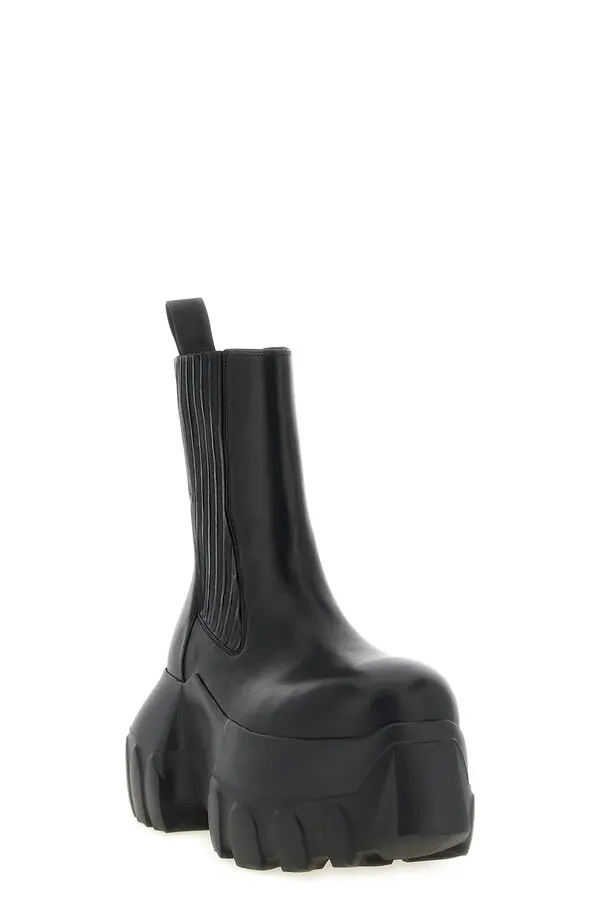 Rick Owens Tower Beatle Mega Tractor Ankle Boots