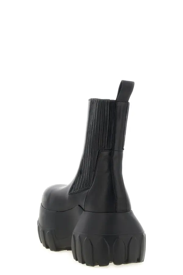 Rick Owens Tower Beatle Mega Tractor Ankle Boots