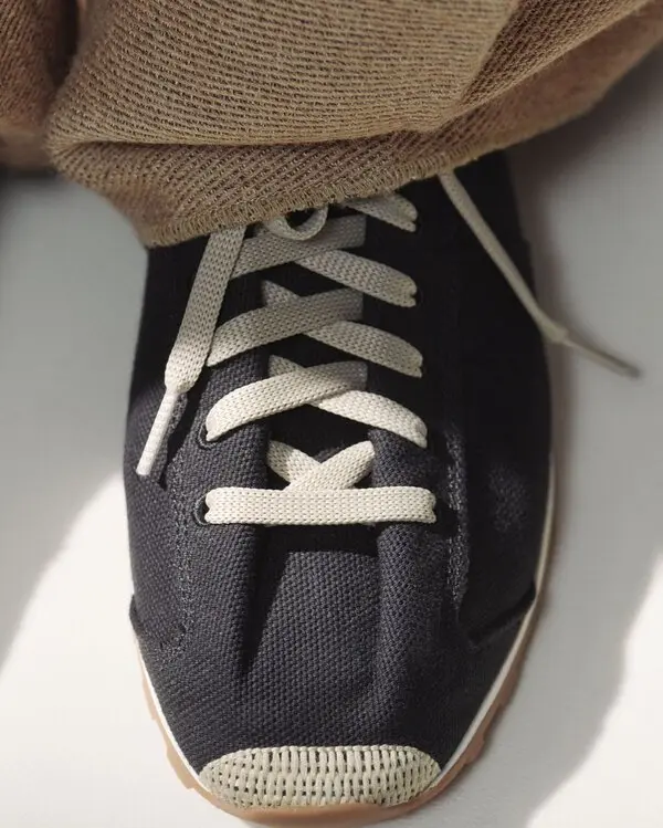 Jacquemus Lace-up Canvas Sneakers