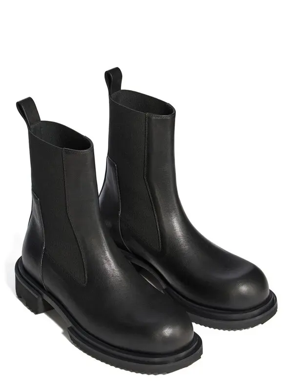 Rick Owens Beatle Gabe Chelsea Boots