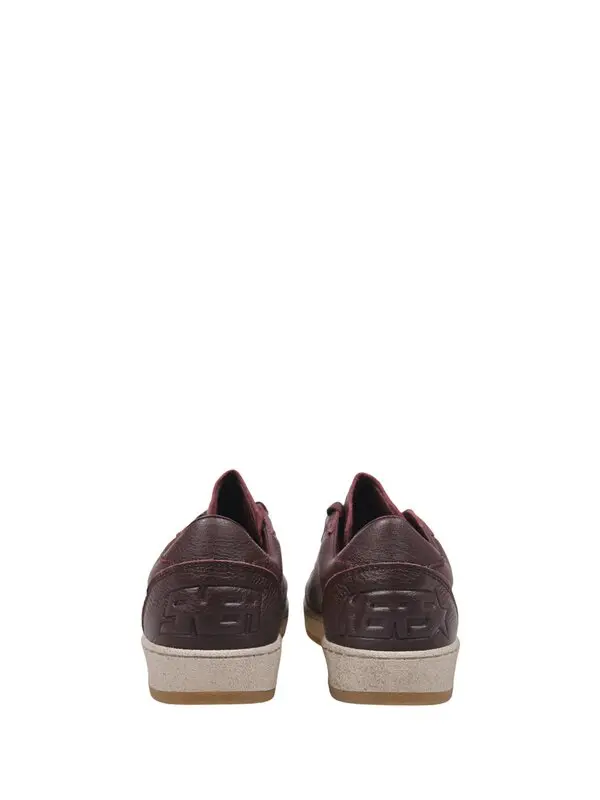 GOLDEN GOOSE Ball Star Lace-up Sneakers - Wine Red