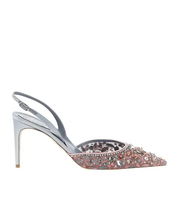 Rene Caovilla Pointed-toe High-heeled Sandals