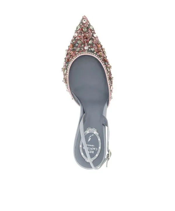 Rene Caovilla Pointed-toe High-heeled Sandals