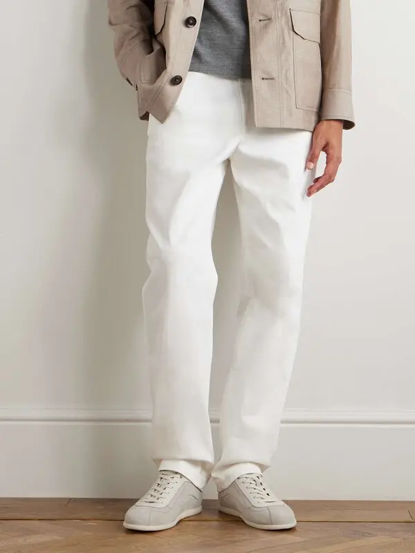 Brunello Cucinelli Two-toned Low-top Sneakers