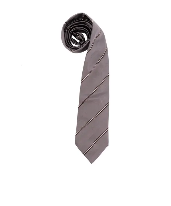 Brunello Cucinelli Striped Silk Tie