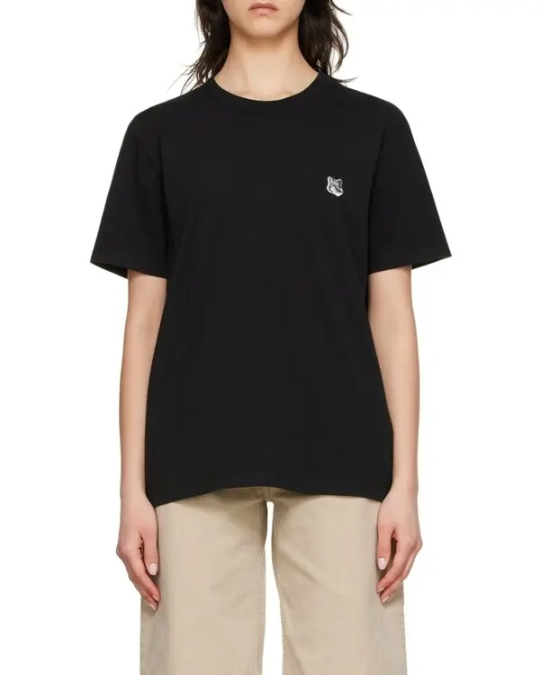 Maison Kitsuné Fox Head Patch T-shirt