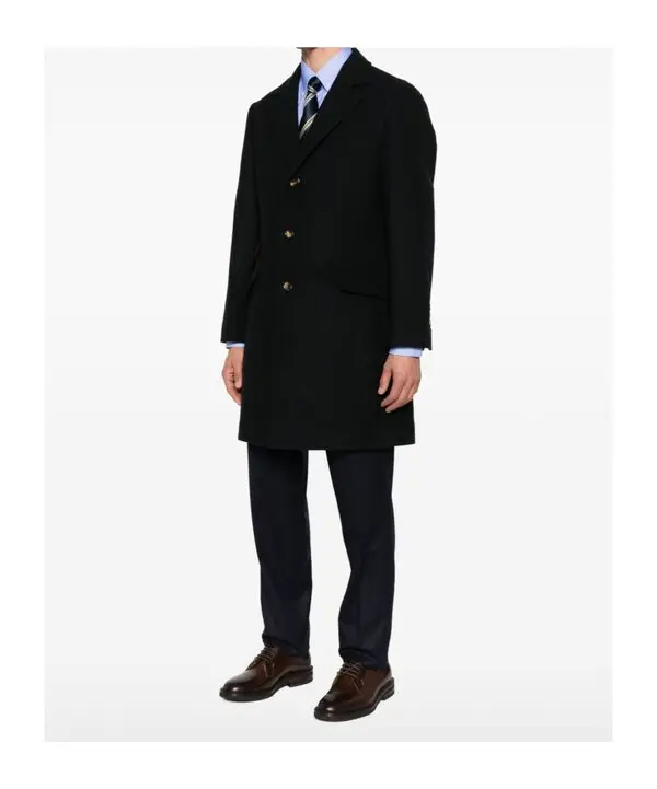 Brunello Cucinelli Button-fastening Patch-pocket Coat