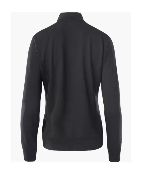 EA7 Logo Embellished Zip Up Track Jacket
