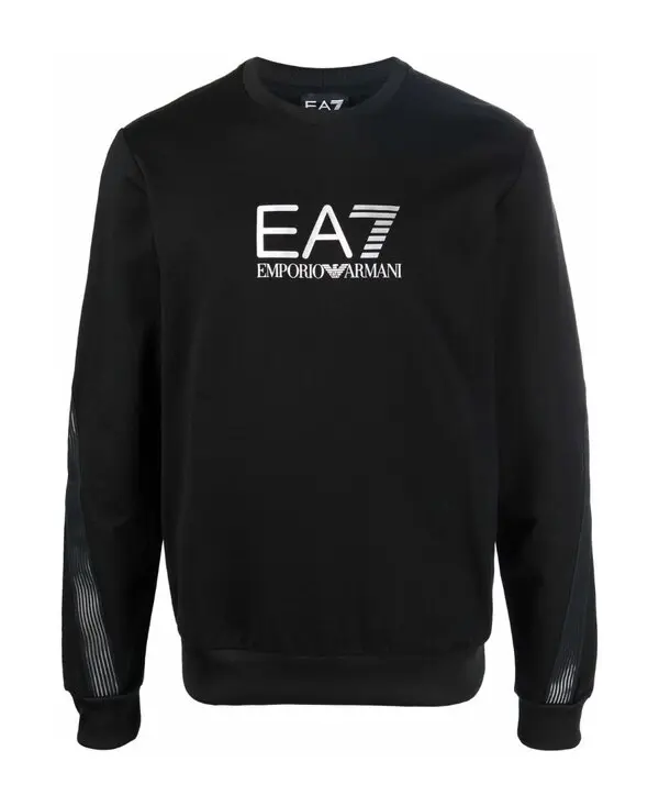 EA7 Logo Print Sweatshirt